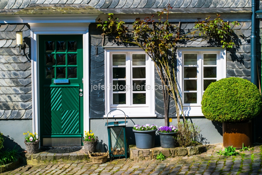 JEFs-Fotogalerie - Stockphoto - Solingen-Gräfrath - Altstadt mit ...